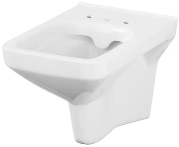 Cersanit Como Clean On, závěsná wc mísa + antibakteriální sedátko z duroplastu, bílá, K701-102