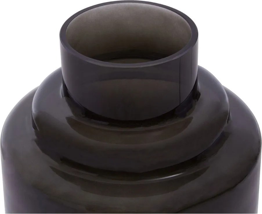 Černá skleněná váza (výška 30 cm) Cayden – Premier Housewares