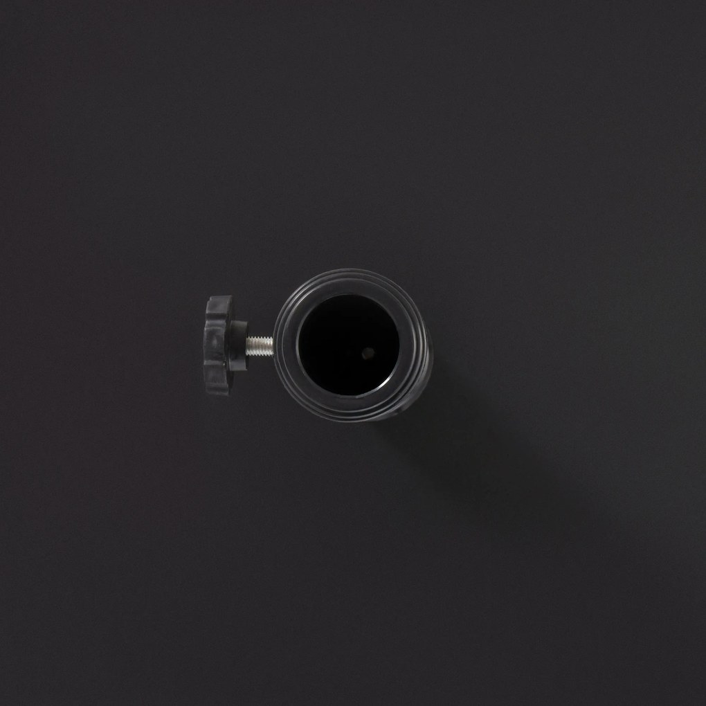 Kovový stojan na slunečník Outsunny černý 45x45x39 cm pro slunečníky Ø35/38/48 mm stabilní a robustní |