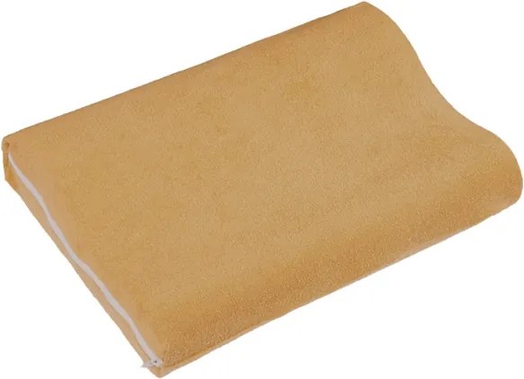 Bellatex Polštář anatomický 45x30 cm Froté oříšková
