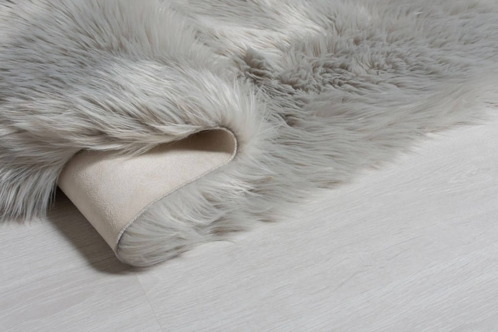 Flair Rugs koberce AKCE: 160x230 cm Kusový koberec Faux Fur Sheepskin Grey - 160x230 cm