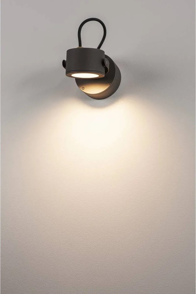 LA 231515 Venkovní svítidlo SITRA 360 WL antracit 230V GX53 9W 90° IP44 - BIG WHITE (SLV)
