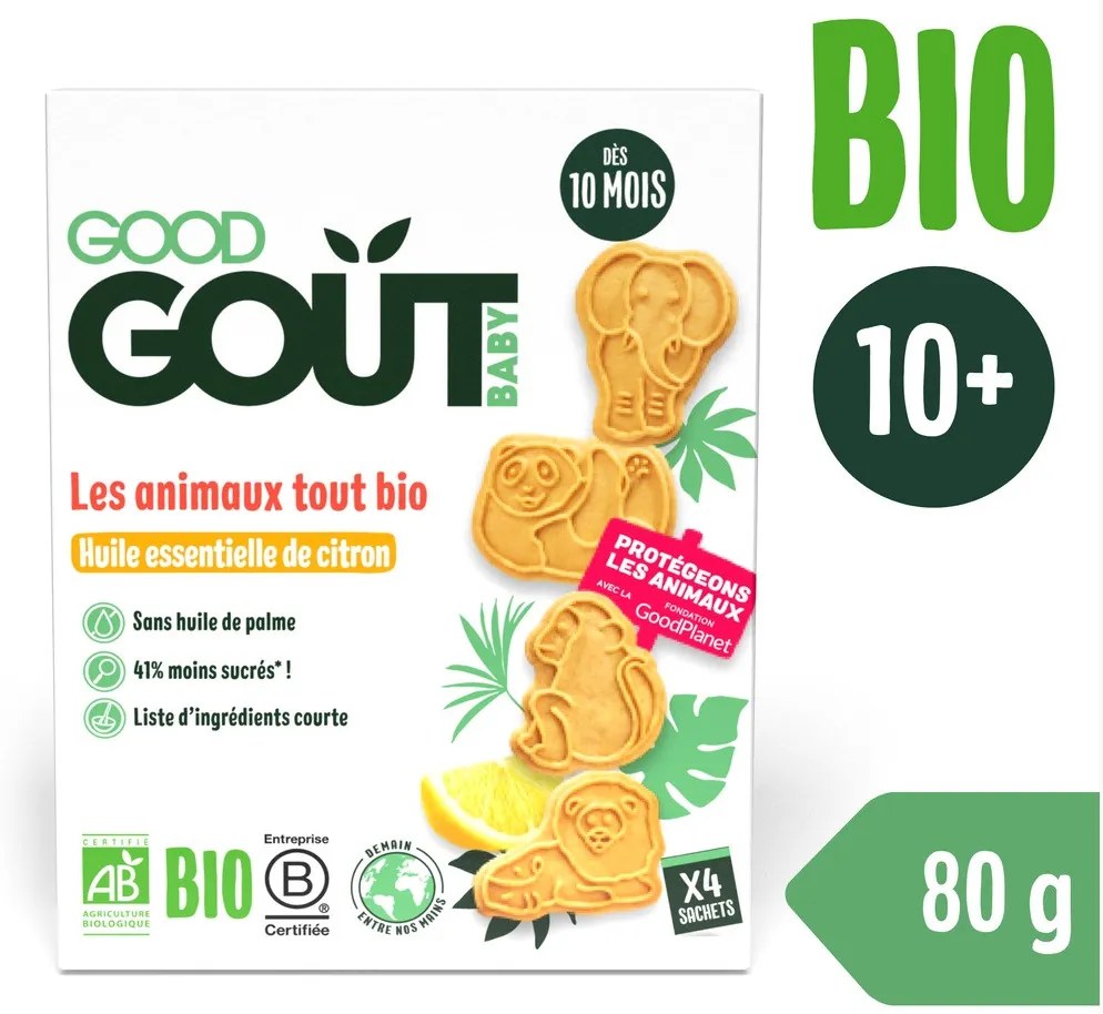 Good Gout BIO Citronová zvířátka 80 g