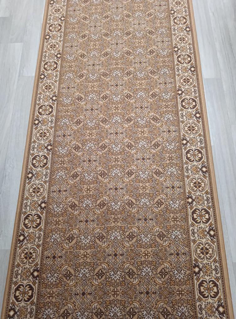 ASSOCIATED Běhounový béžový koberec BIDJAR 033 Šířka: 100 cm