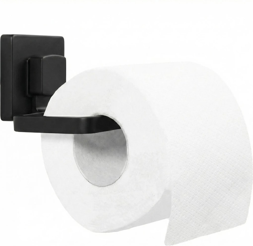 Držák na toaletní papír Rea VACUUM černý