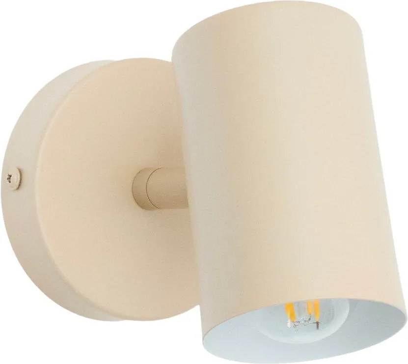 Béžové kovové nástěnné svítidlo Manie – Kave Home