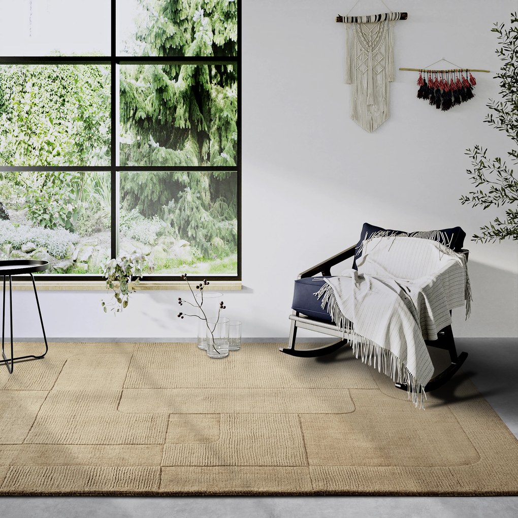 Villeroy & Boch Kusový koberec 106170 Beige, 120x170, béžová, ložnice
