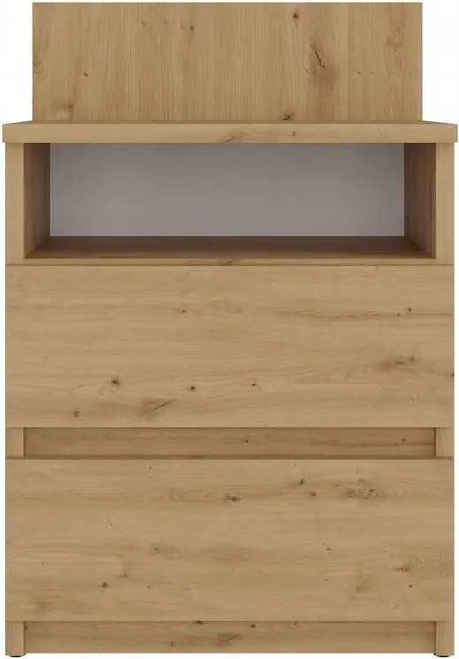 FALCO Noční stolek Malvína M1 dub artisan