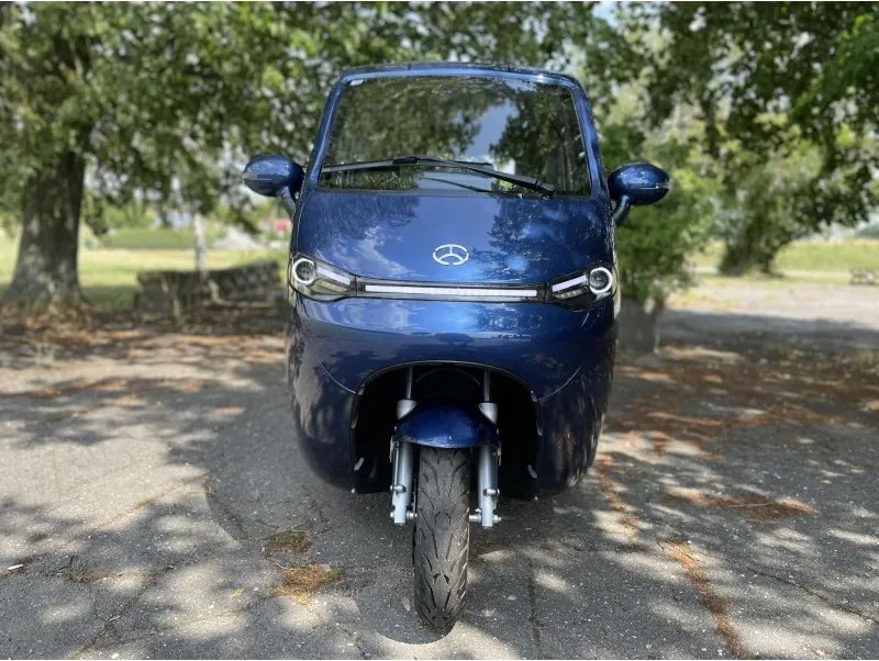 Leramotors E3 - elektromobil / tříkolka, modrá Navy