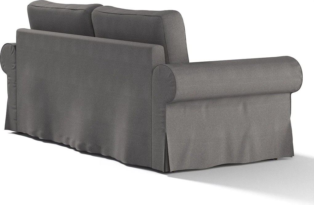 Potah na pohovku IKEA Backabro,  3-místná, rozkládací barva šedá látka pletený vzor
