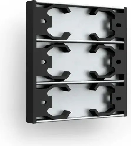 ACCEPT Dveřní tabulka ACS 93 x 93 mm - stříbrná tabulka