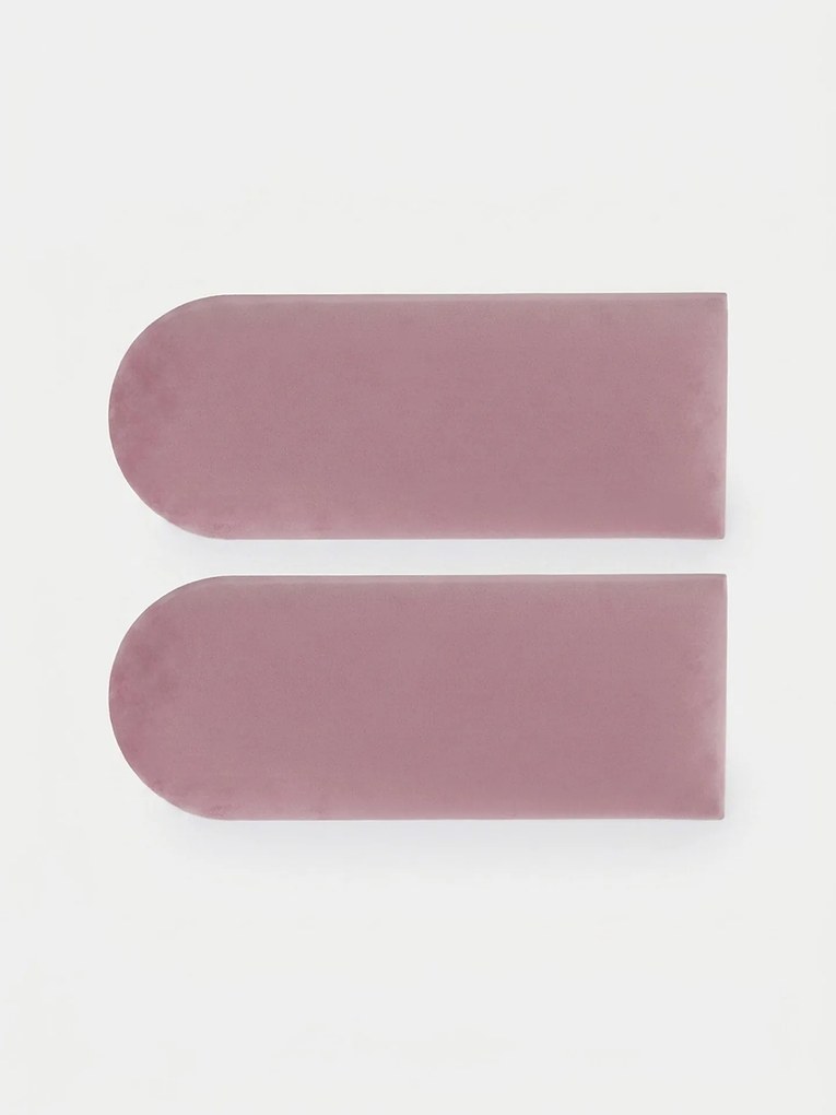 Sinsay - Čalouněné stěnové panely 2 pack - pastelová růžová