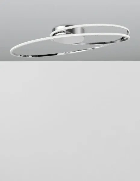 LED stropní svítidlo Viareggio 60 Chrome