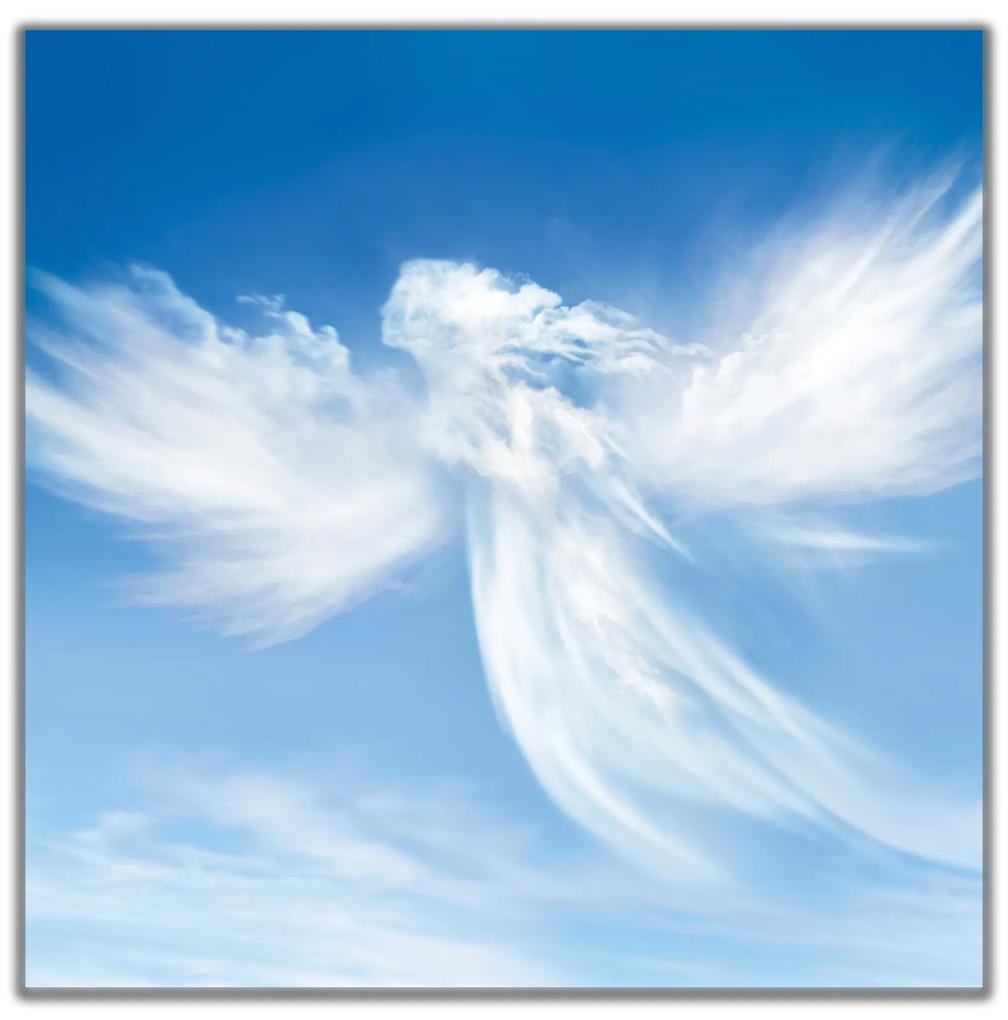 Malvis ® Obraz Andělské zjevení Velikost (šířka x výška): čtyřdílný čtverec - 100x100 cm