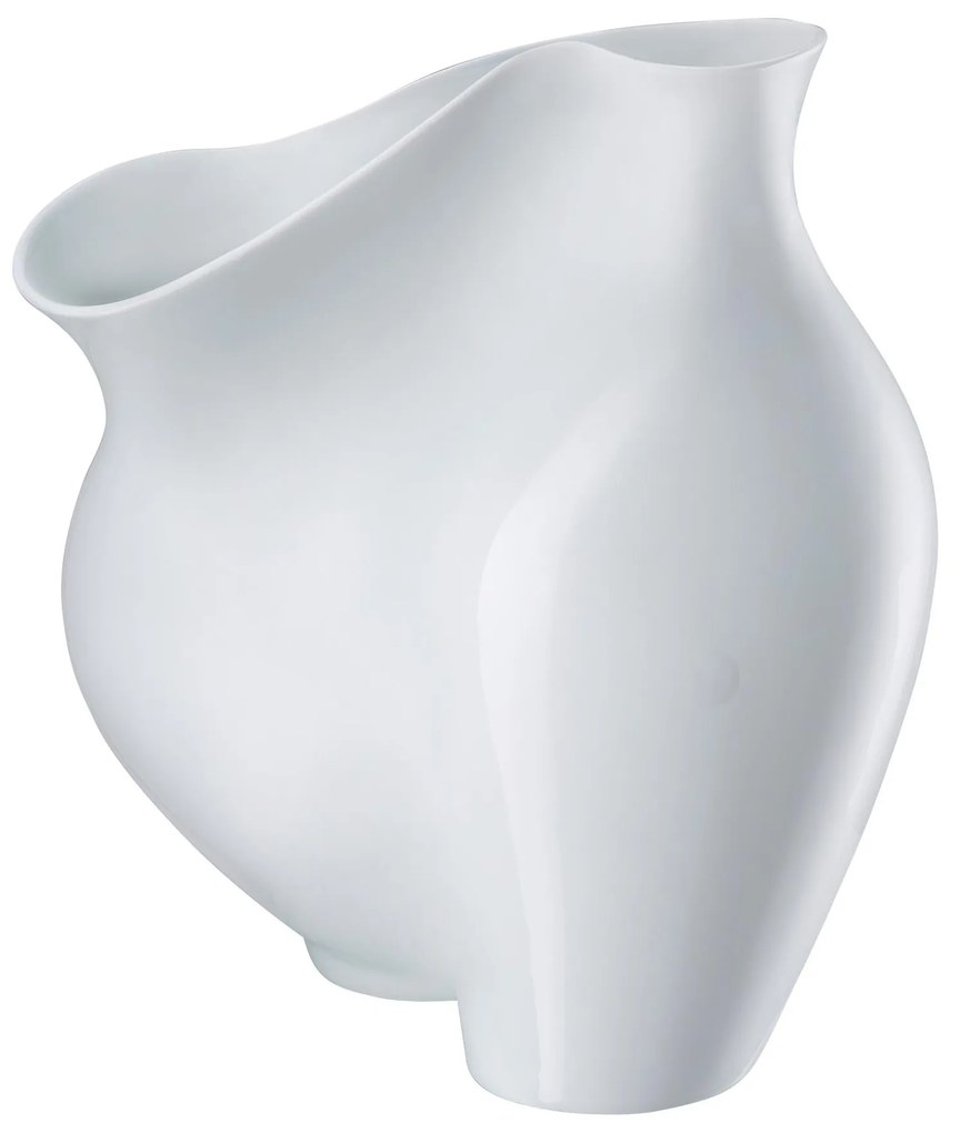 Rosenthal Váza La Chute 26 cm bílá lesklá