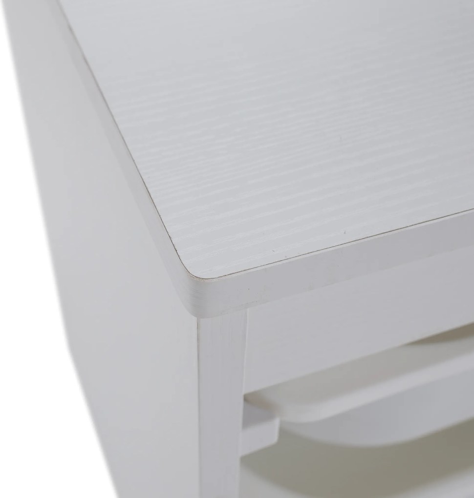 Organizér s úložnými boxy, bílá, TRIMAL
