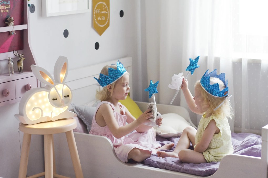 Little Lights Lampa Bunny Snow White