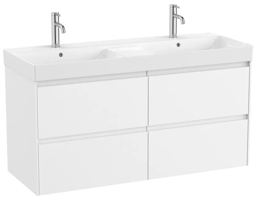Koupelnová skříňka s umyvadlem Roca ONA 120x64,5x46 cm bílá mat ONA1202ZBM