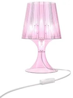 Design2 Lampa SMART růžová transparent