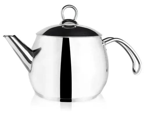 Nerezová konvice na čaj ve stříbrné barvě 1 l Anett – Orion