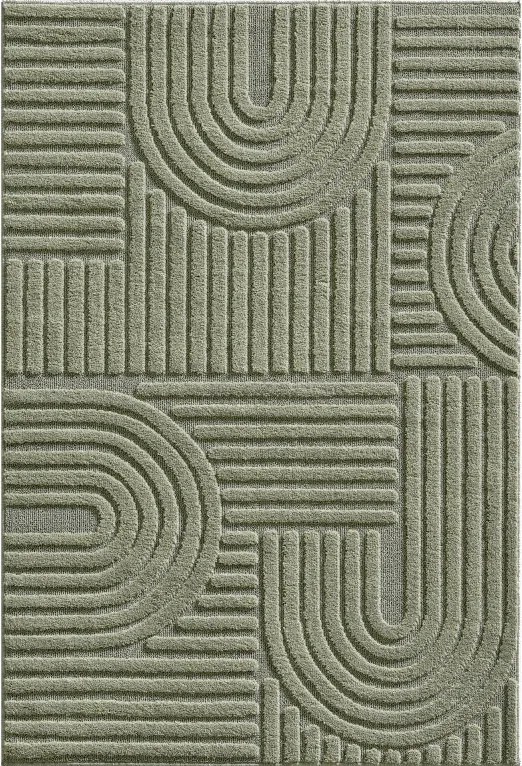 Ayyildiz, Kusový koberec Art 1121 Green, 80x150, zelená, ložnice