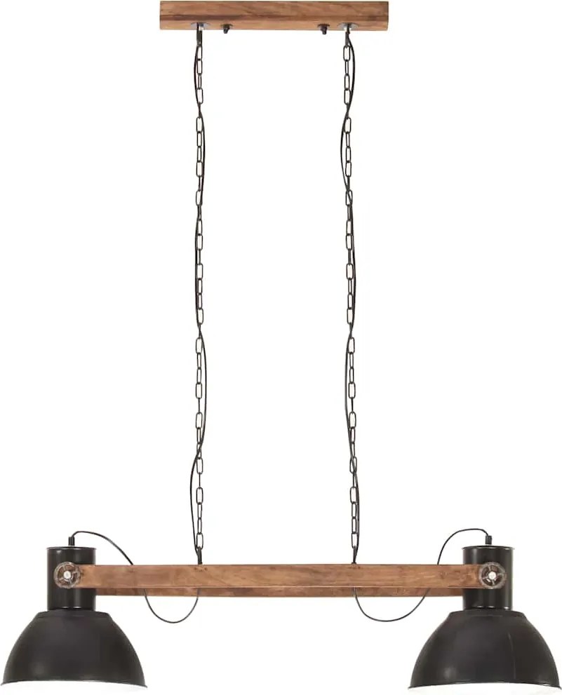 Industriální závěsné svítidlo 25 W černé 109 cm E27 320527