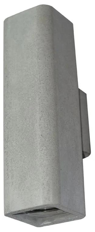 ACA Lighting betonové nástěnné svítidlo GC85102W