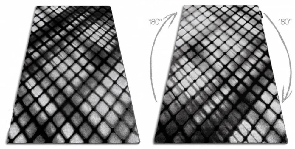 Kusový koberec Reflexa šedý 160x220cm