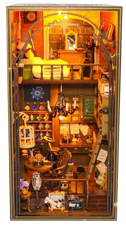 2Kids Toys 3D skládačka Zarážka na knihy Domek kouzelnice Miry