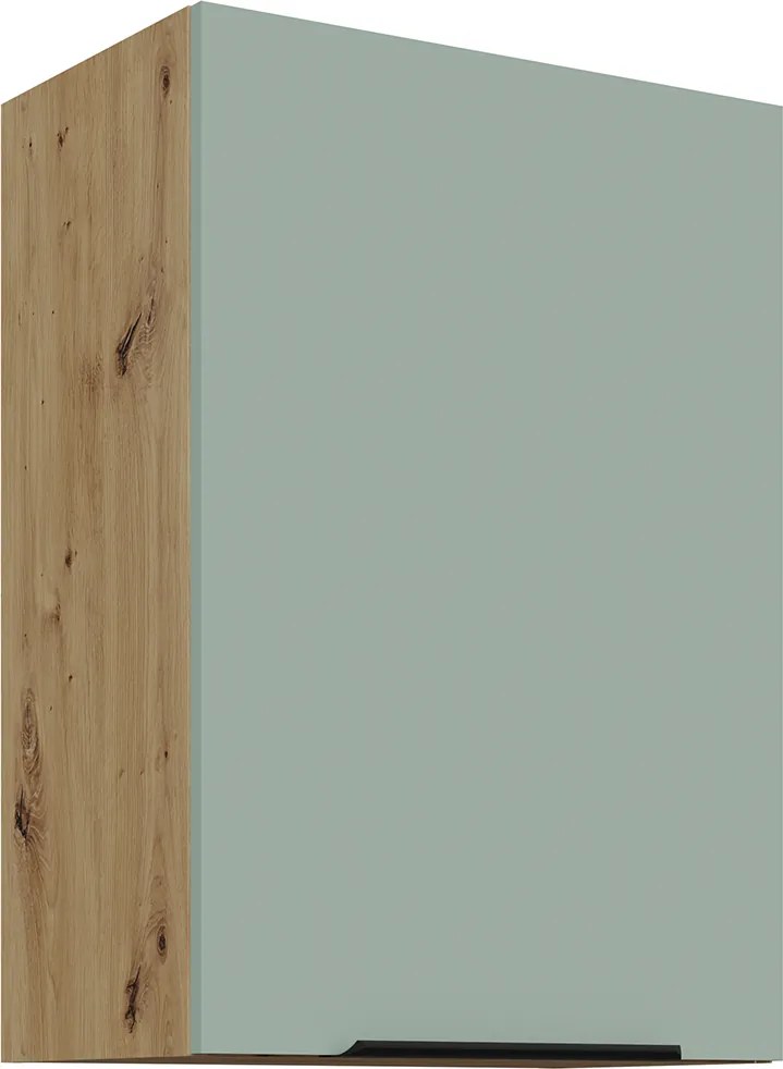 ARIA st | horní skříňka 50 G-72 1F policová | 50 cm | ANTI FINGERPRINT povrch | artisan/aquamarine