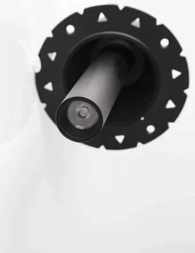 Designové stropní svítidlo Ovo černé