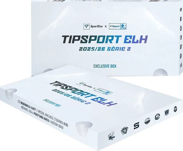 Hokejové kartičky SportZoo - Tipsport ELH 2025/26 2. série Exclusive box