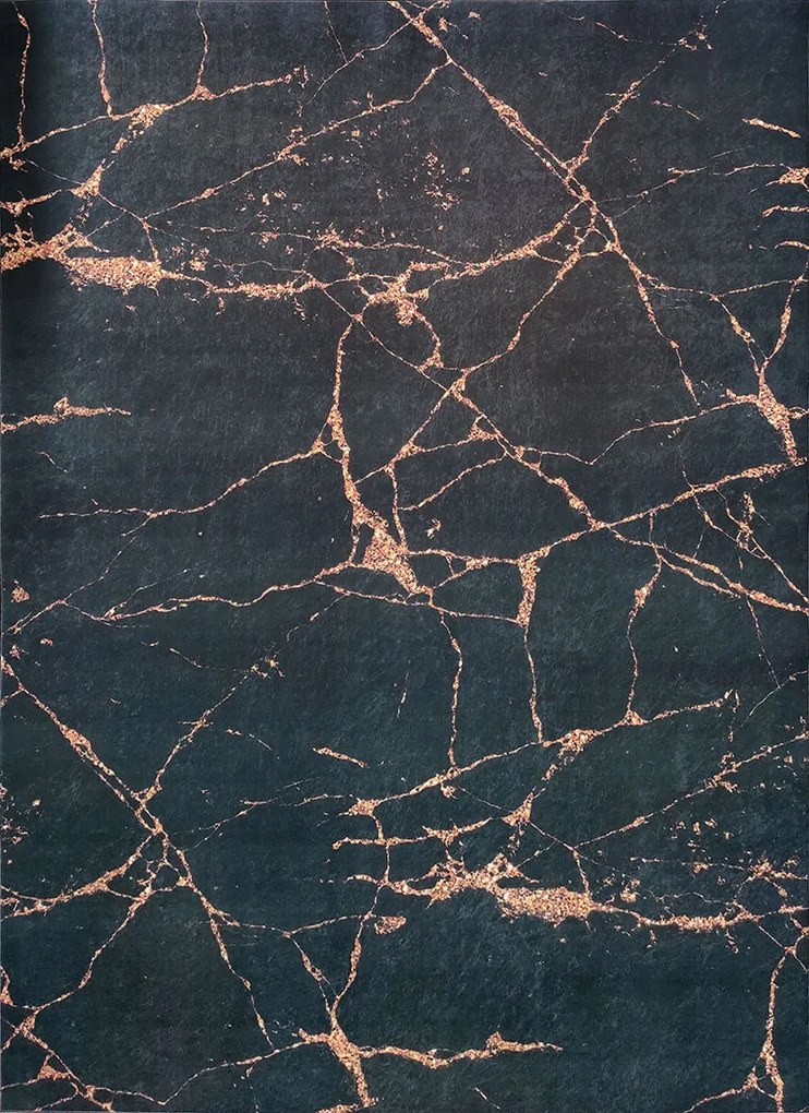 BE Koberec Porte 2007 BLACK GOLD - černé zlato obdélníkového tvaru Rozměr: 50x80 cm