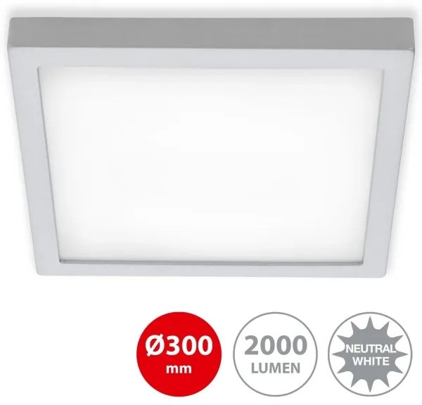 Briloner 7142-414 - LED Stropní svítidlo FIRE LED/21W/230V 4000K