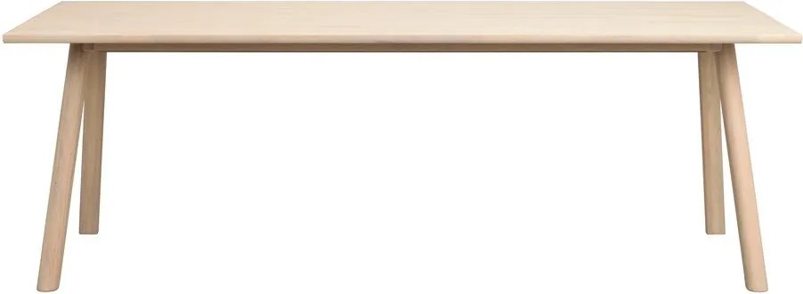 Rozkládací jídelní stůl z dubového dřeva 95x220 cm Clapperton – Rowico