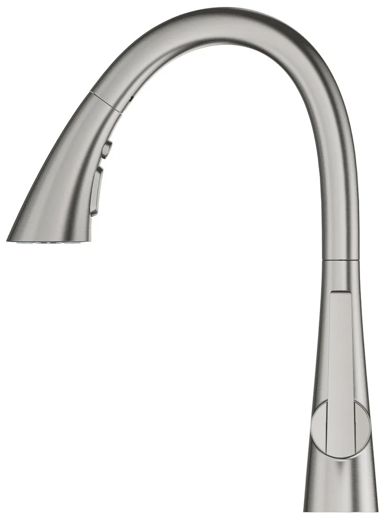 GROHE Zedra - Dřezová páková baterie, supersteel 32294DC2