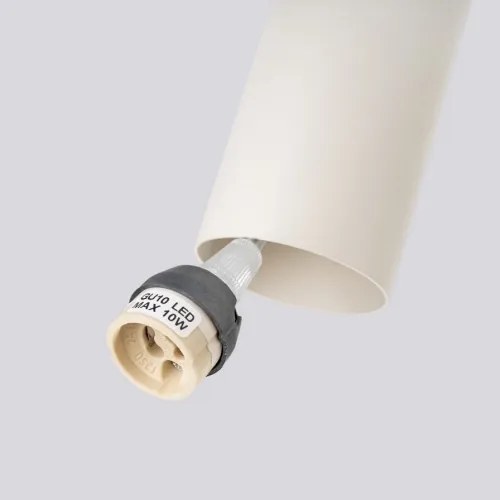 Závěsné svítidlo SOLLUX LAGOS 3L krémová GU10 3x10W bez žárovek SL.1481