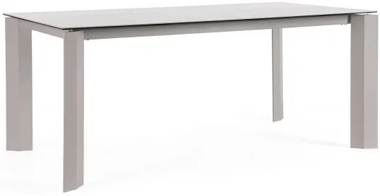 BIZZOTTO Zahradní jídelní stůl OTAVIO 180x95 cm šedá