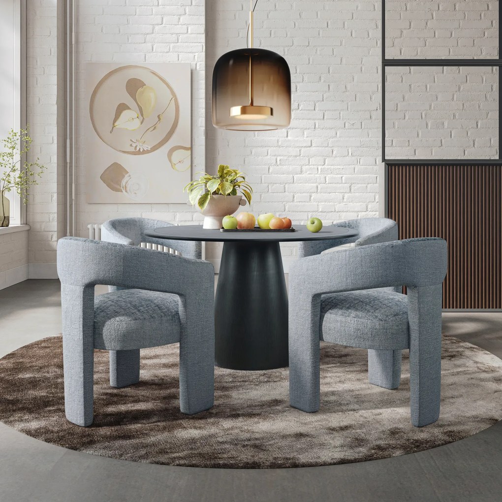 Designové čalouněné jídelní křeslo Leith - výběr z 18 provedení