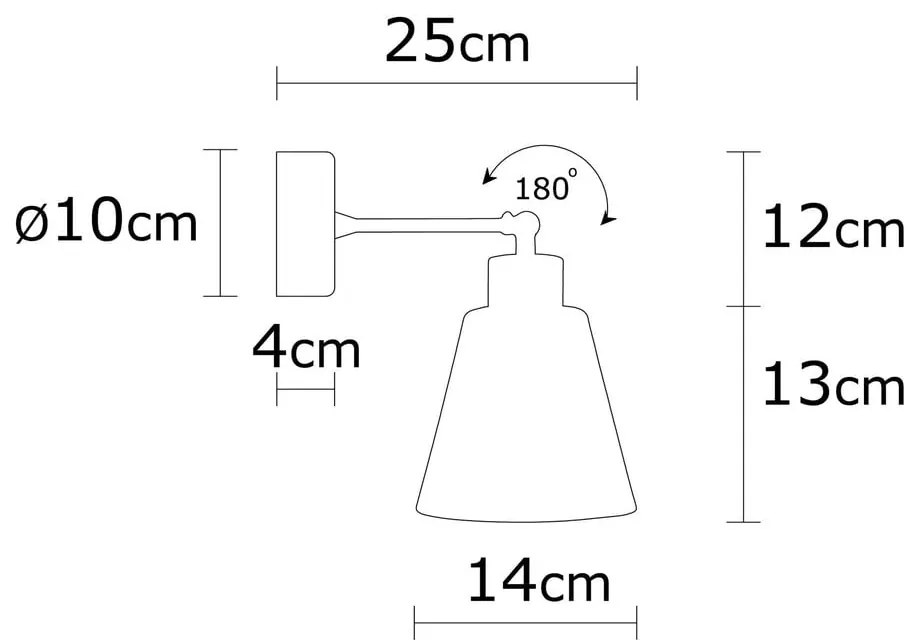 Tyrkysové/v přírodní barvě nástěnné svítidlo ø 14 cm Manavgat – Opviq lights