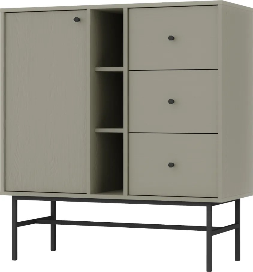 FALCO Komoda Tomila 824/3 eukalyptus