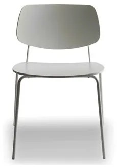 BILLIANI Židle DOLL STEEL 558 / 560 s područkami Barva kostry bílá kostra GALERIE - Moření Billiani Lak barevný