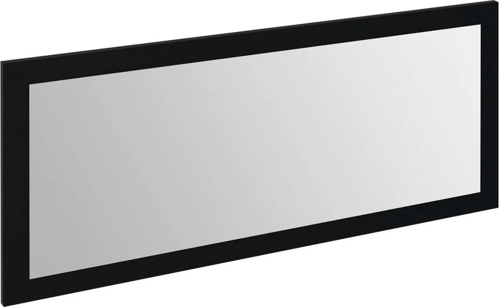 Sapho Treos - Zrcadlo v rámu 110x50 cm, matná černá TS100-3535