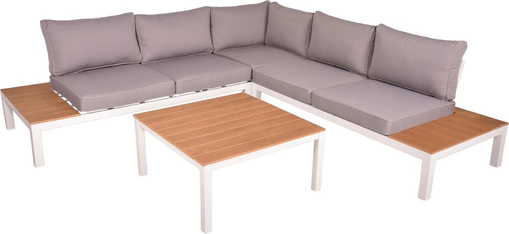 XXXLutz TERASOVÁ SEDACÍ SOUPRAVA 4dílné, kov, plast, textil Gardenson - Online Only zahradní nábytek - 002836039901