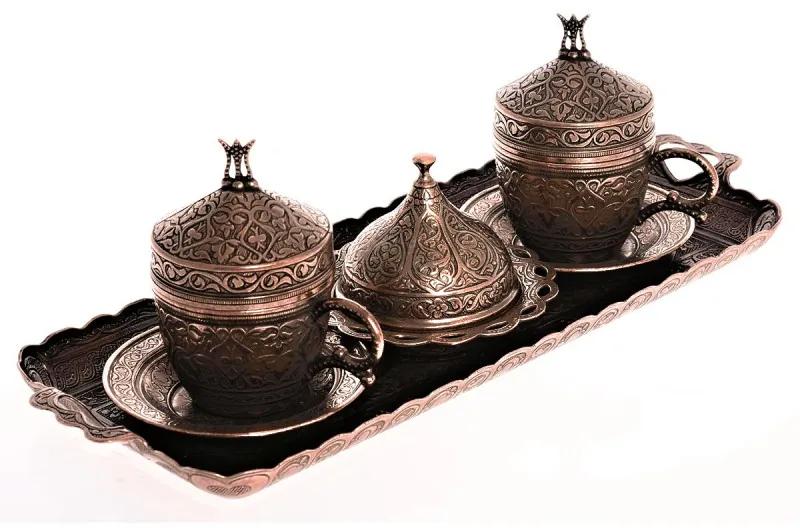 Krásy Orientu Tradiční turecký set na kávu Bakira