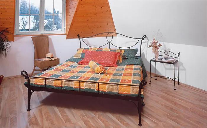 Iron Art MODENA kovaná postel pro rozměr matrace: 90 x 200 cm
