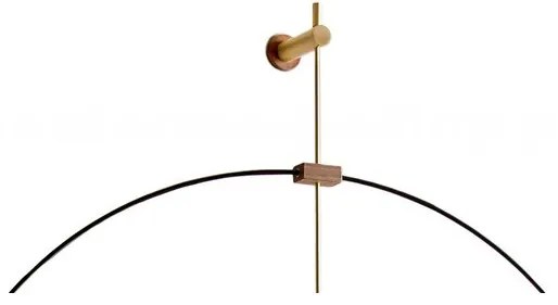 Designové nástěnné hodiny Nomon Bilbao Brass Small 92cm