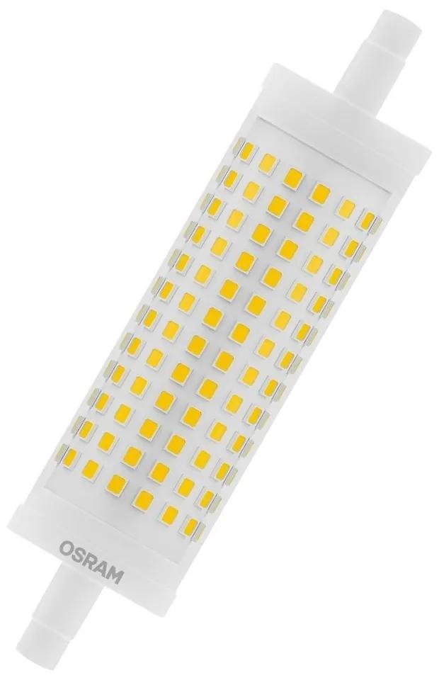 Speciální LED žárovka R7s 18,2 W LINE, teplá bíá