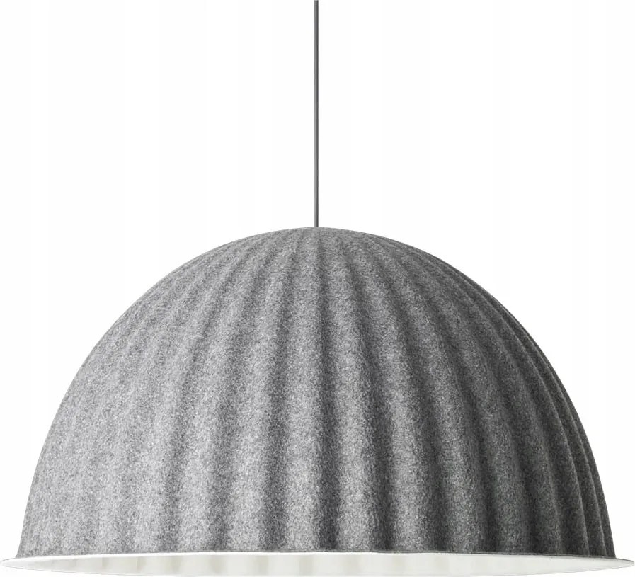 Muuto Under The Bell Závěsná lampa 82 cm Šedá