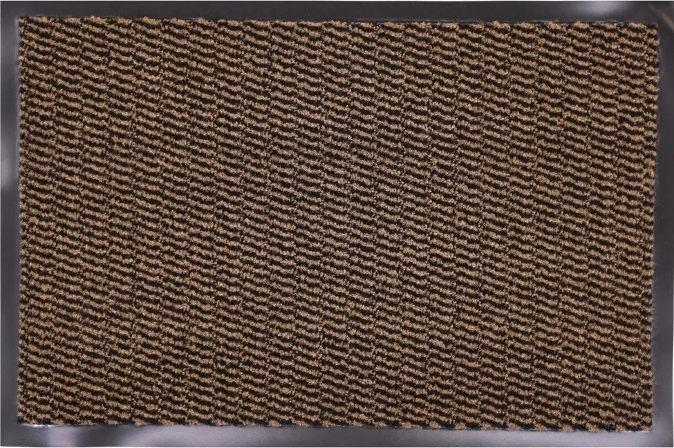 Hamat, Rohožka Spectrum 017 Brown - na ven i na doma, 40x60, hnědá, chodba / předsíň